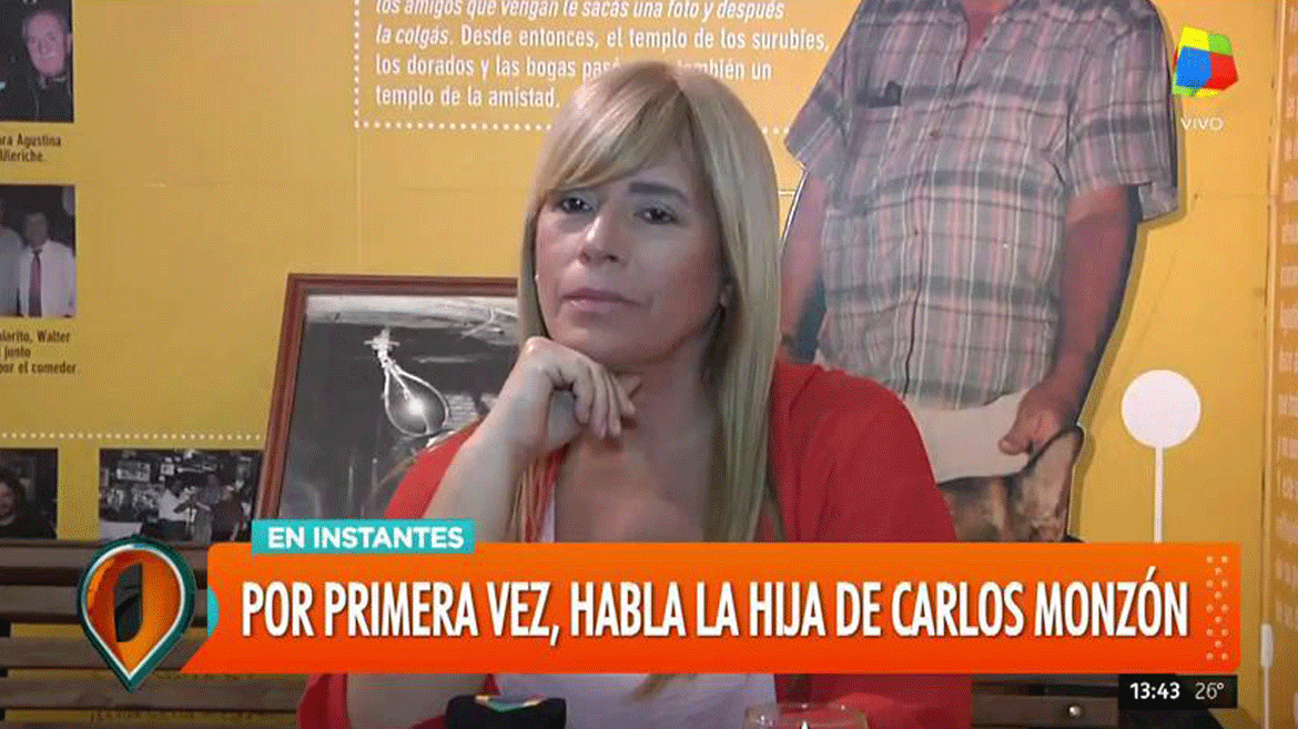 La hija de Monzón hizo una polémica defensa de su padre