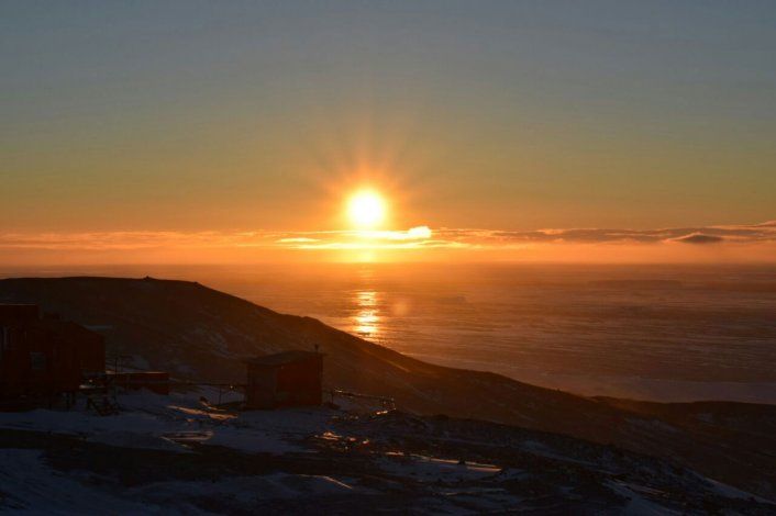 Estar en la Base Marambio fue una experiencia única