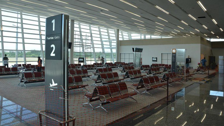 Así luce la sala de embarque del Aeropuerto que se inaugura hoy