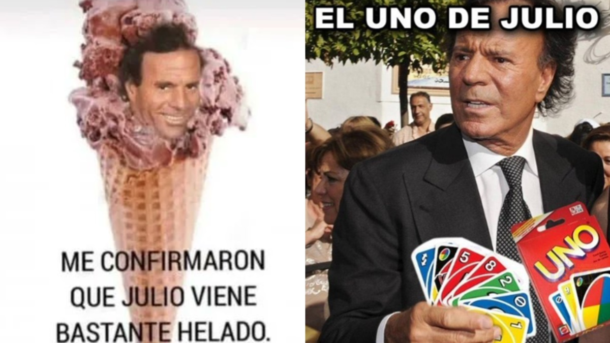 Llegó julio y los clásicos memes con Julio Iglesias como protagonista ...