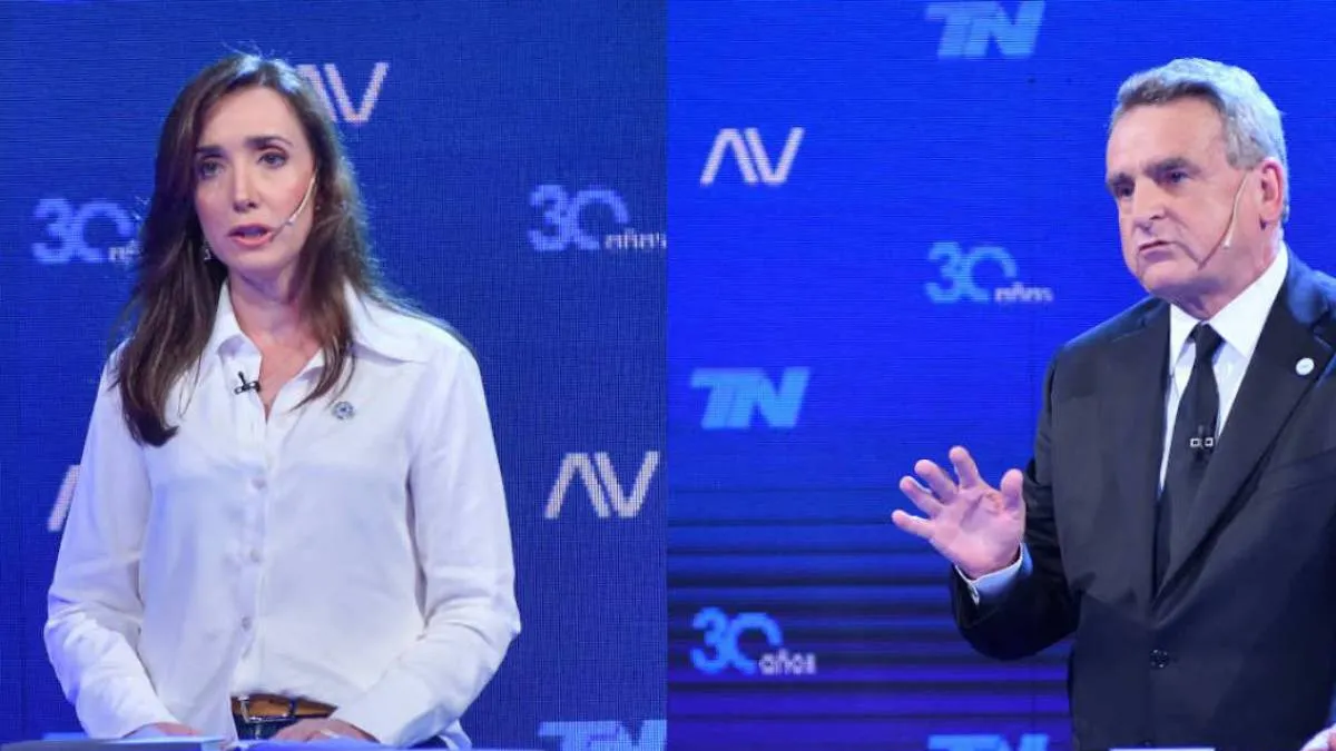 Debate presidencial: Agustín Rossi y Victoria Villarruel se enfrentarán ...