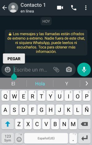 Conocé el emoji invisible que podés enviar por WhatsApp