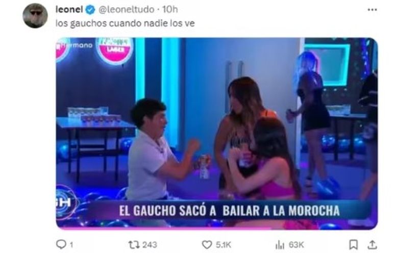 Los memes por la fiesta de Gran Hermano y el baile de Manzana