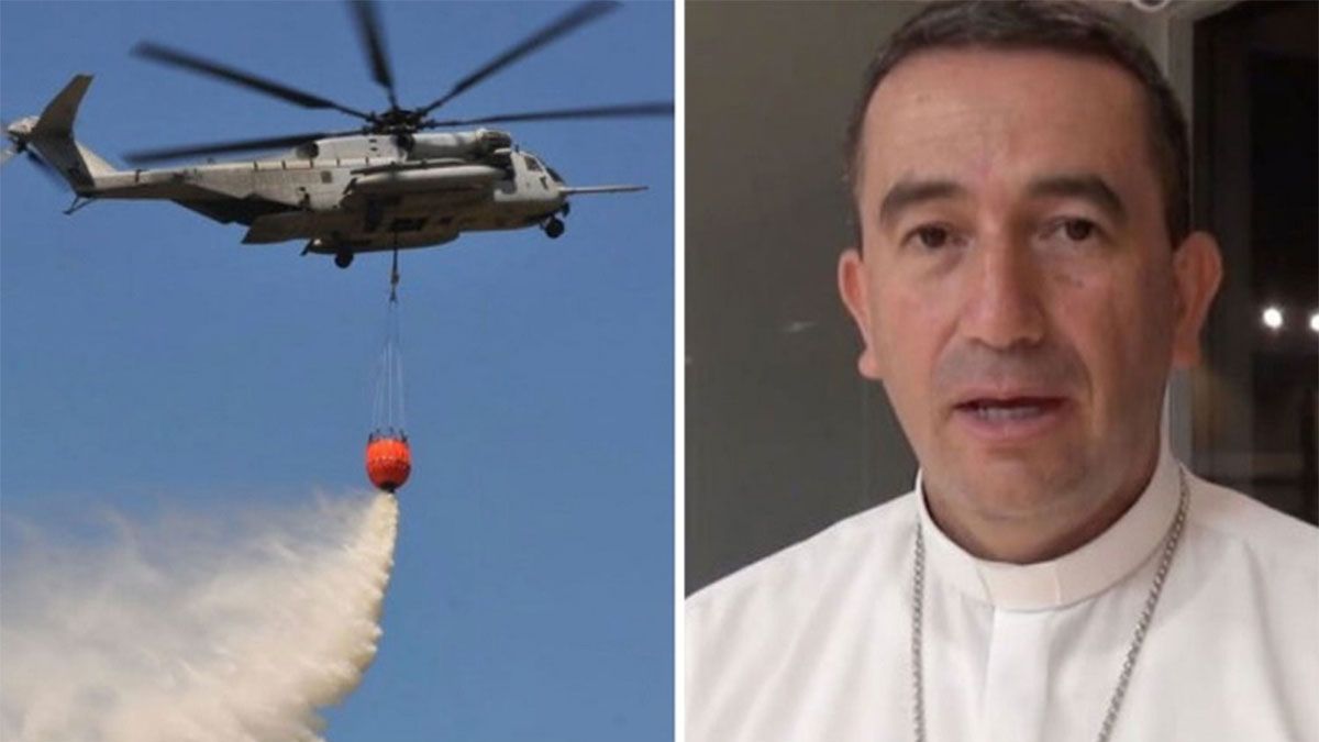 Bolivia: la particular bendición que dio un cura desde el aire