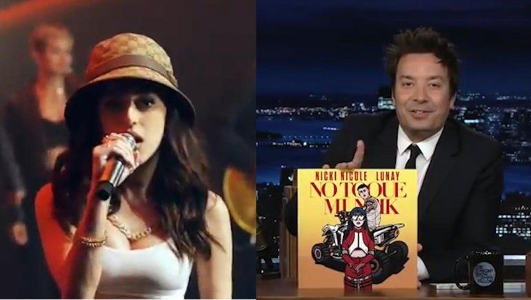 Nicki Nicole hizo historia en el show de Jimmy Fallon