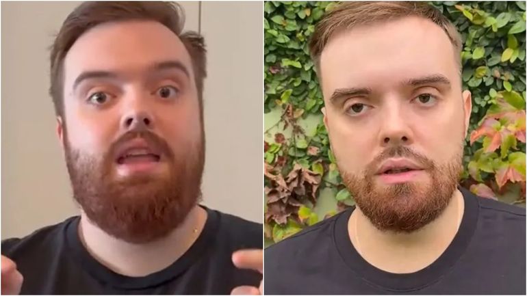 Ibai Llanos bajó 35 kilos y mostró su impactante antes y después