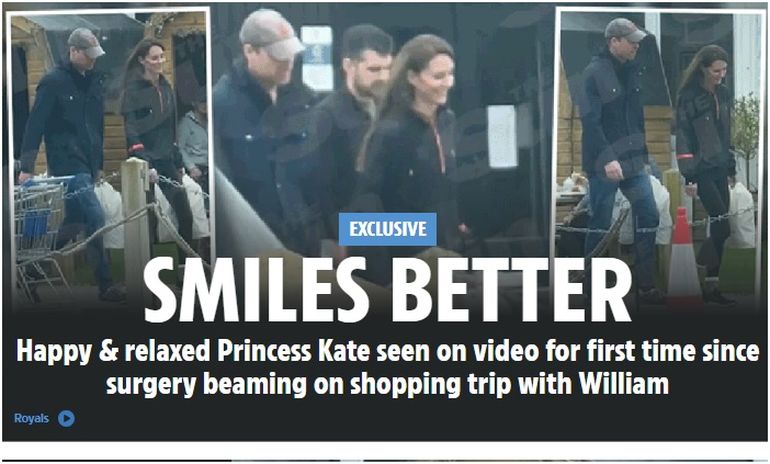 Difunden un video de la princesa Kate Middleton en Reino Unido, pero ...