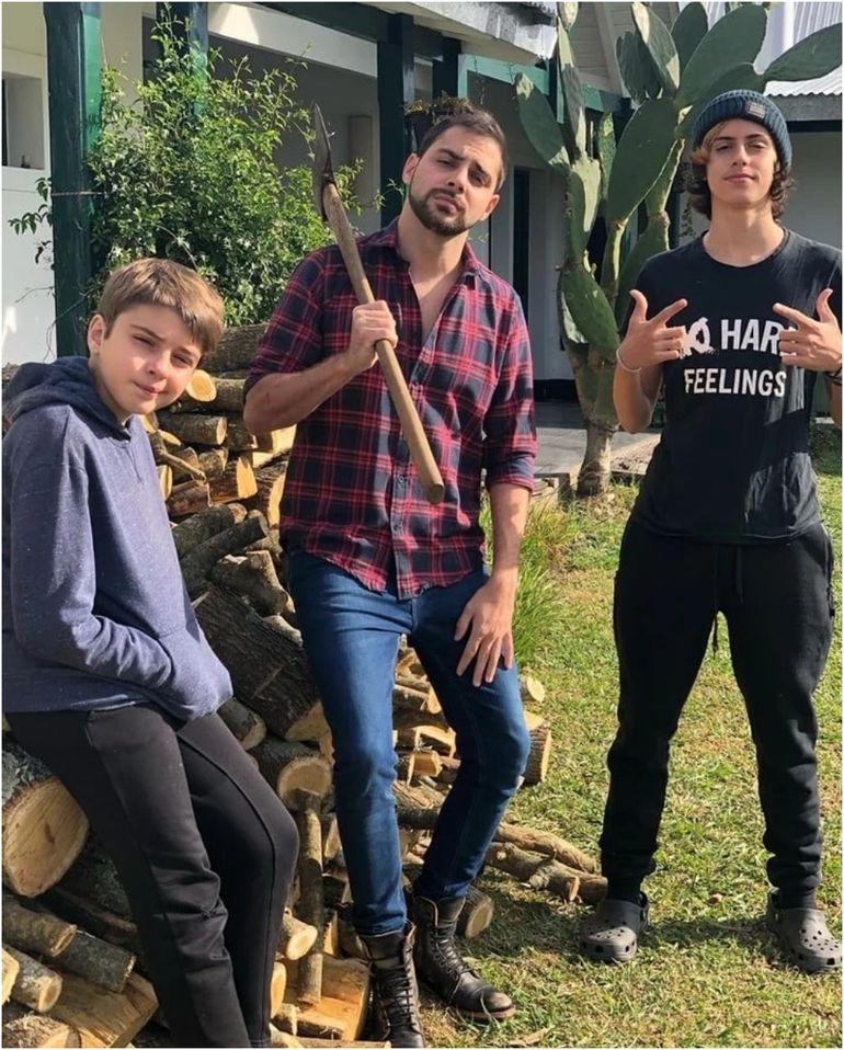 Uno por uno, quiénes son los parientes famosos de Grego Rossello