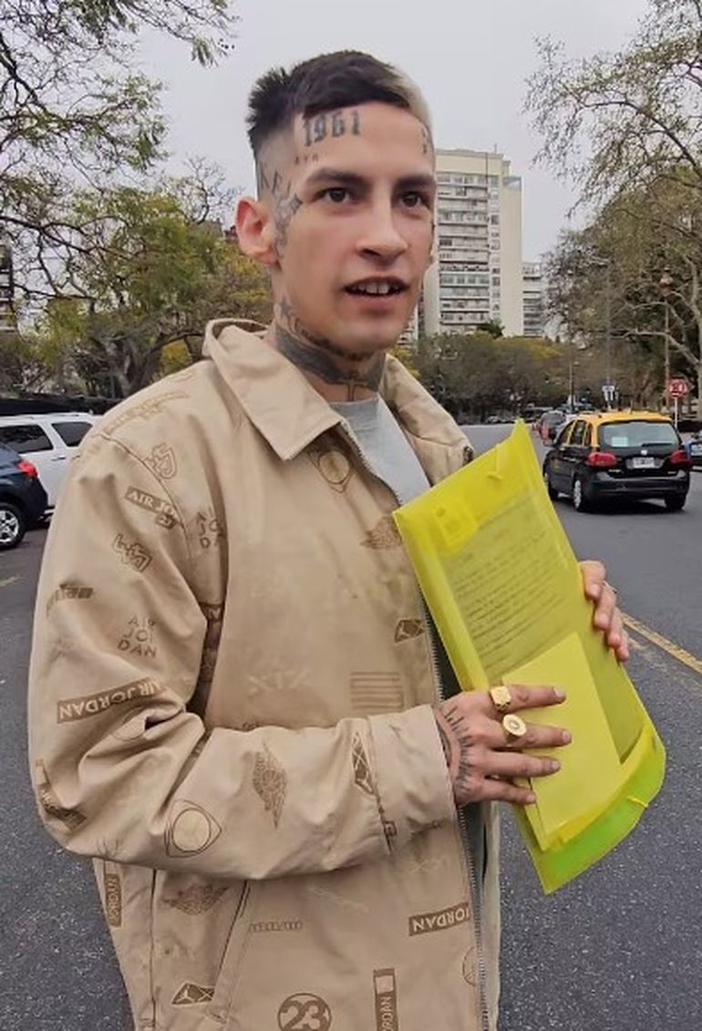 Cómo reaccionó L-Gante después que Estados Unidos le negara la visa ...