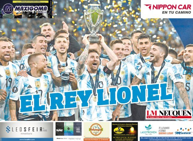 ¡Campeón de la Finalissima! Reclamá tu póster con la edición papel de ...