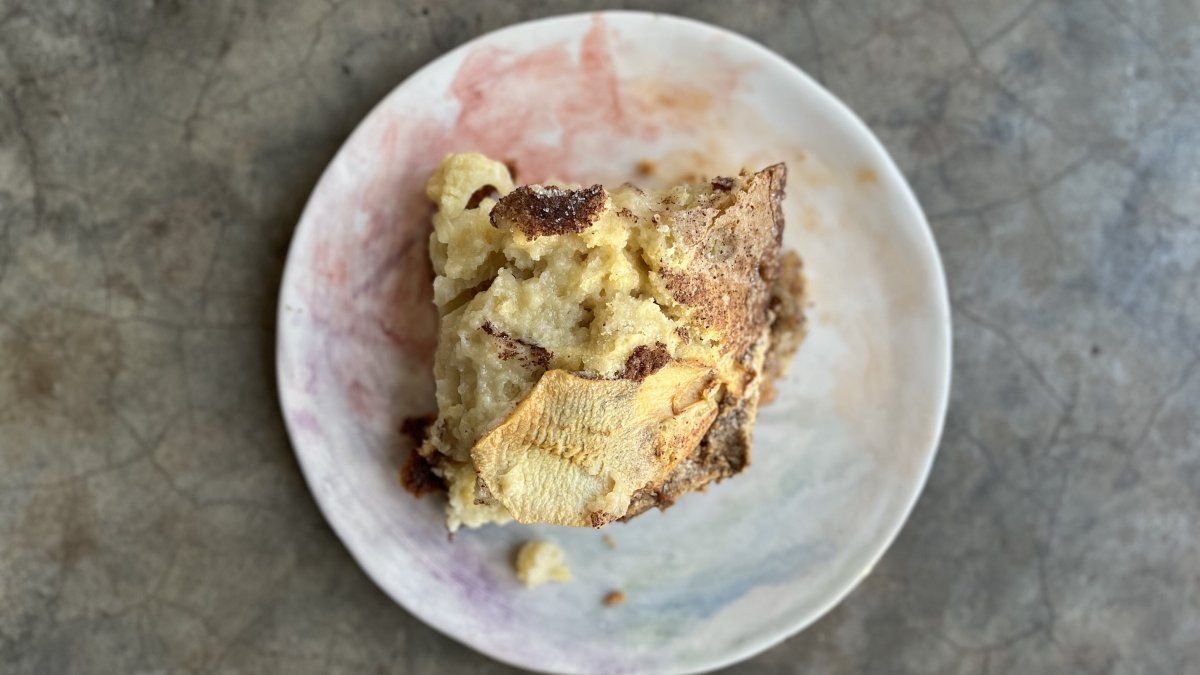 Receta: torta haragana de manzana, súper fácil