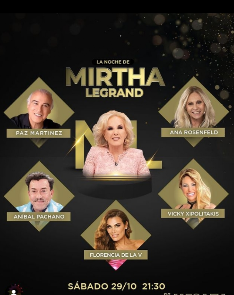 La escandalosa visita de Ana Rosenfeld al programa de Mirtha Legrand