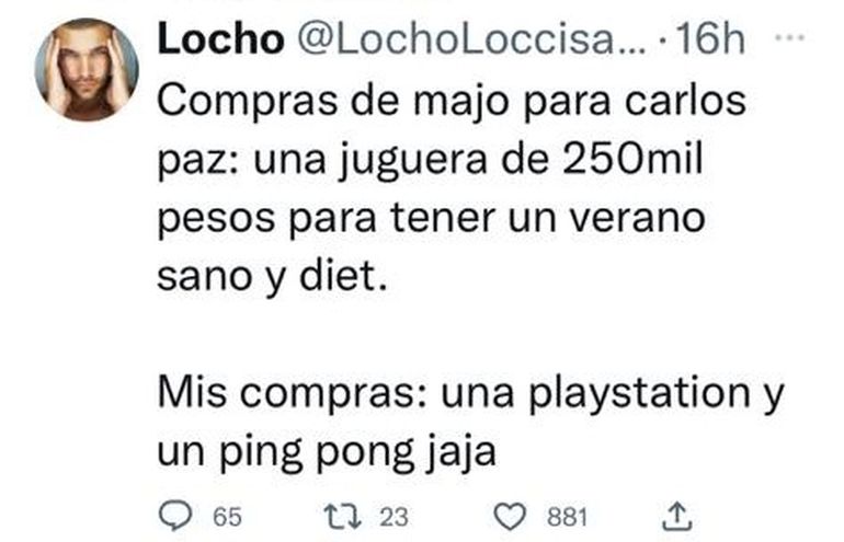 Locho Loccisano contó cuáles fueron las compras que hizo con su novia Majo Martino