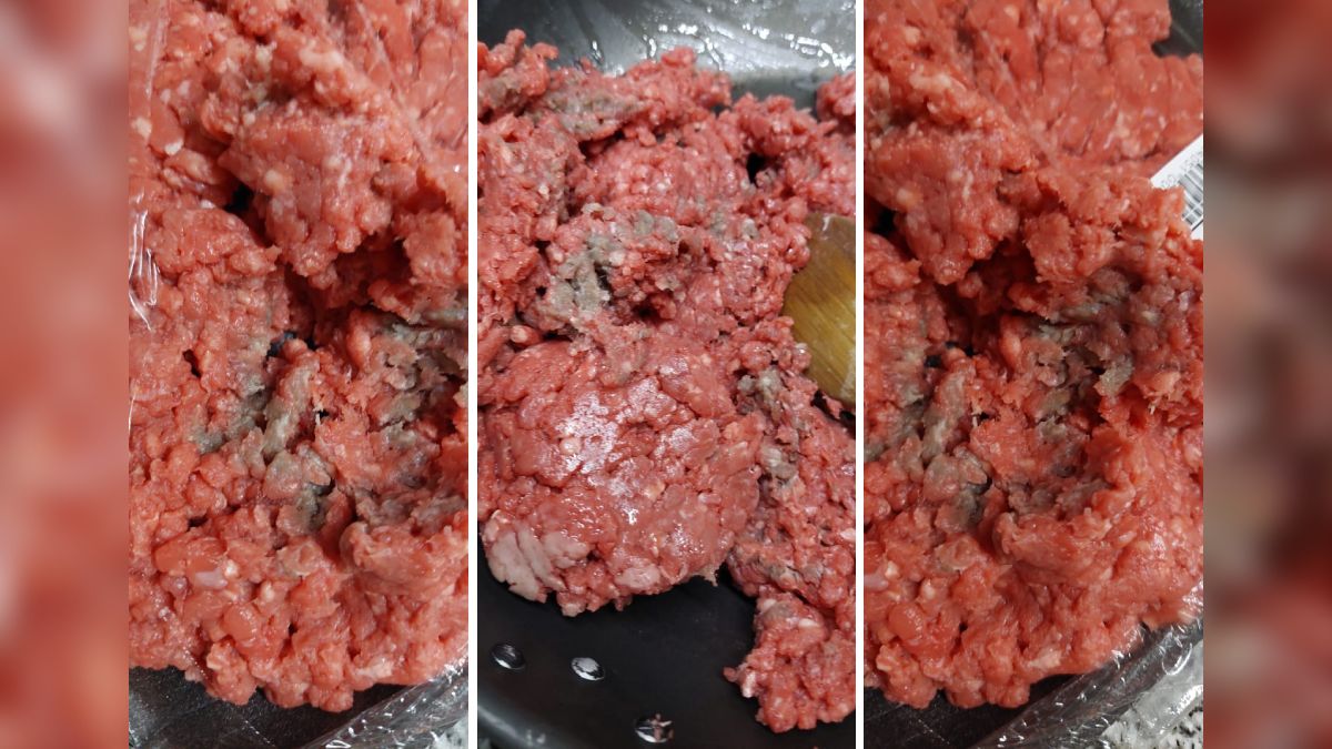 Indignante: compró carne picada en el súper y estaba podrida