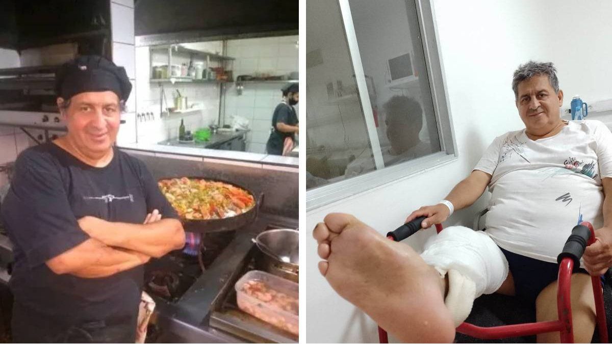 El drama de Chefo, el cocinero solidario: lo estafó un falso mecánico