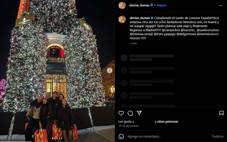 Cuál es el sueño que cumplieron juntos Denise Dumas y Martín Campi