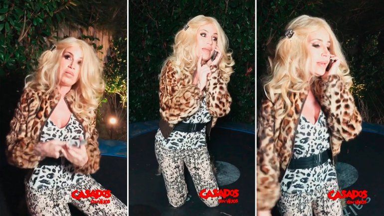 Moni Argento baila al ritmo de Los Palmeras en TikTok