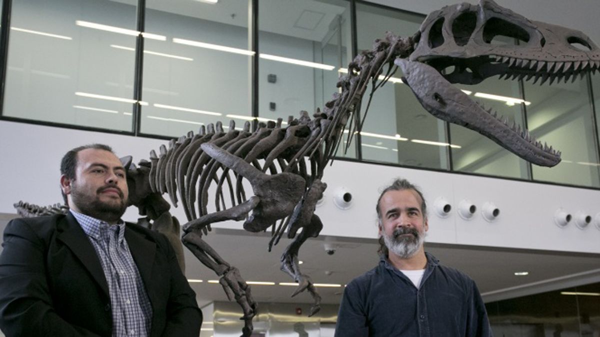 Presentaron a Gualicho, un extraordinario dinosaurio carnívoro