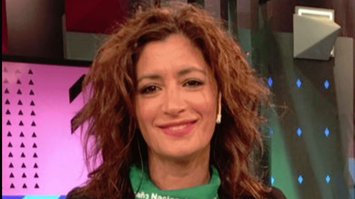 Carla Conte, la primera que se plantó ante Tinelli