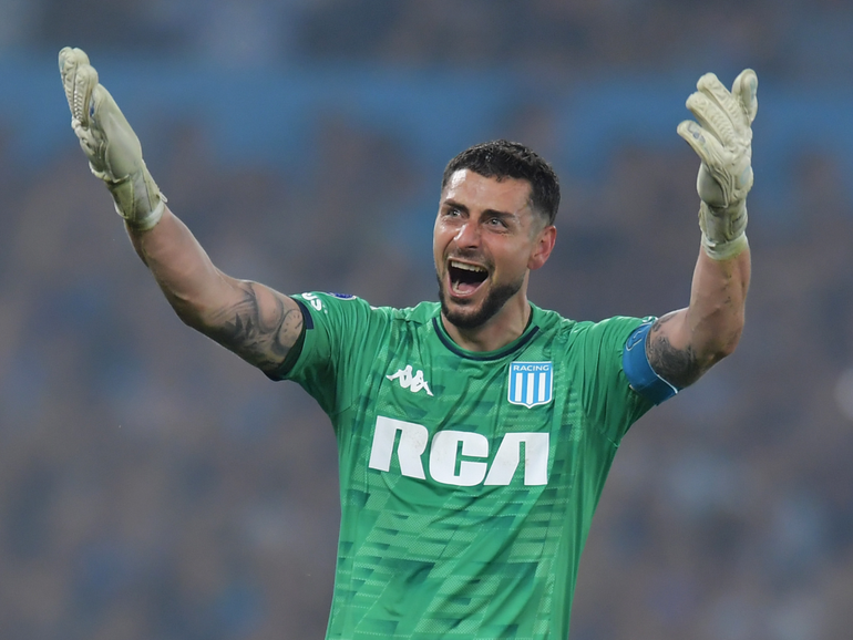 El increíble récord de Gabriel Arias con Racing en la Copa Sudamericana