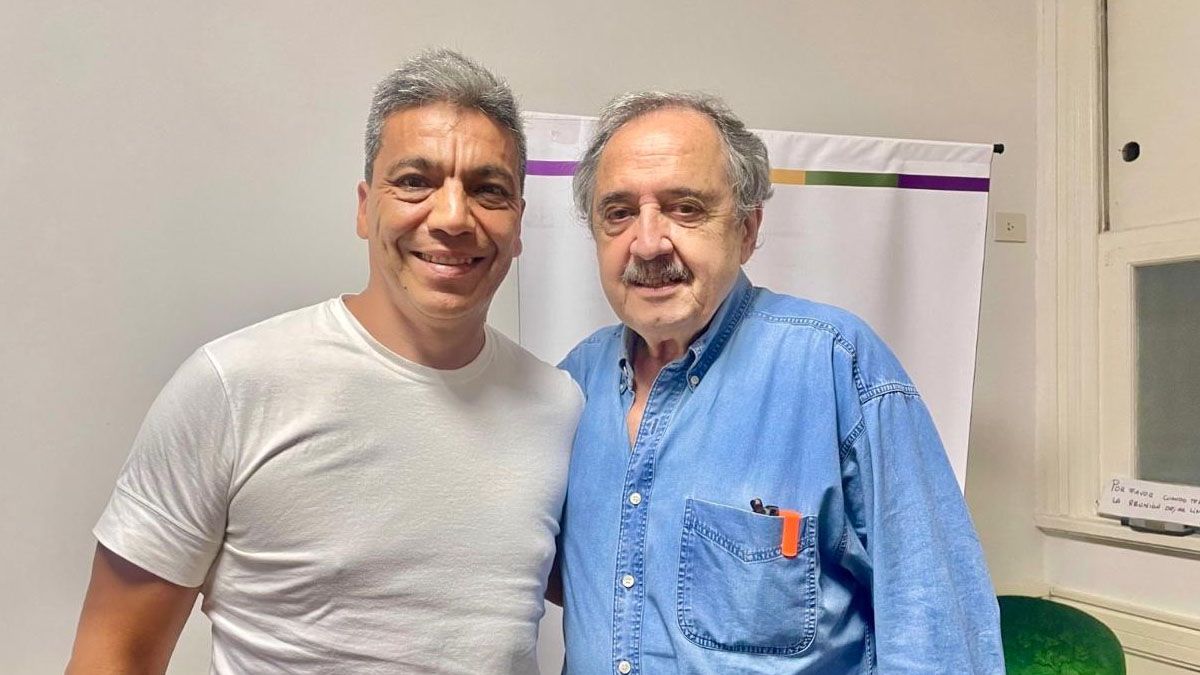 Jesús Escobar hace buenas migas con Ricardo Alfonsín en el nuevo ...