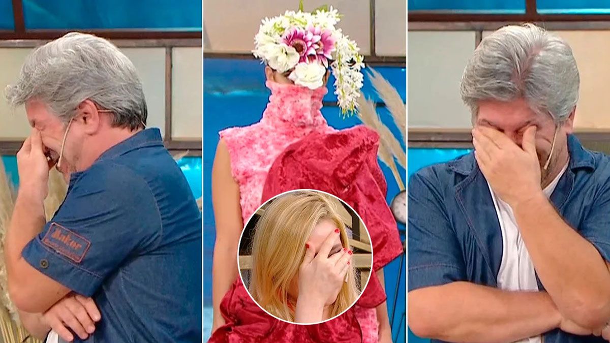 Pachu se volvió viral por su ataque de risa en Corte y confección