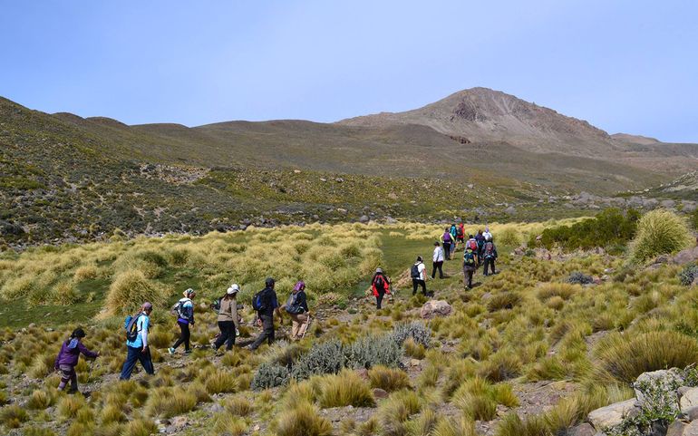Organizan una excursión exclusiva para descubrir un cráter del Tromen