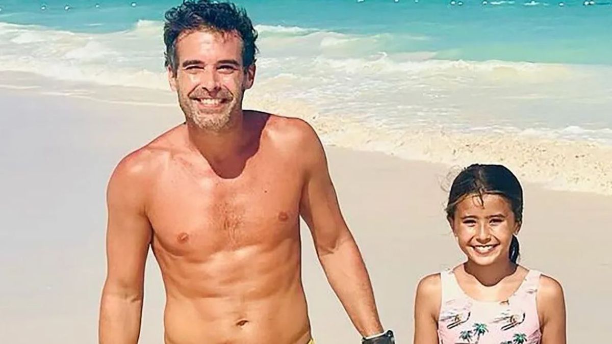 La foto con la que Nicolás Cabré y su hija Rufina celebraron Halloween