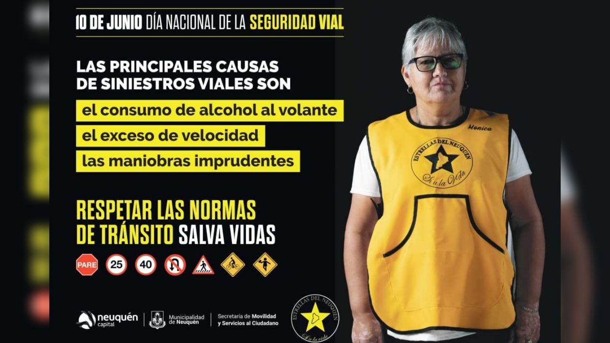 La campaña de Seguridad Vial de Neuquén que fue premiada
