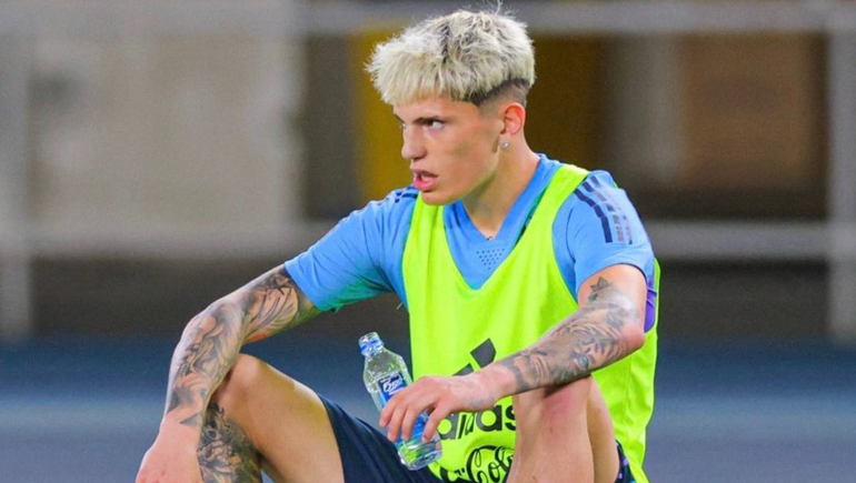 Alejandro Garnacho y la selección: nunca dudé, soy argentino