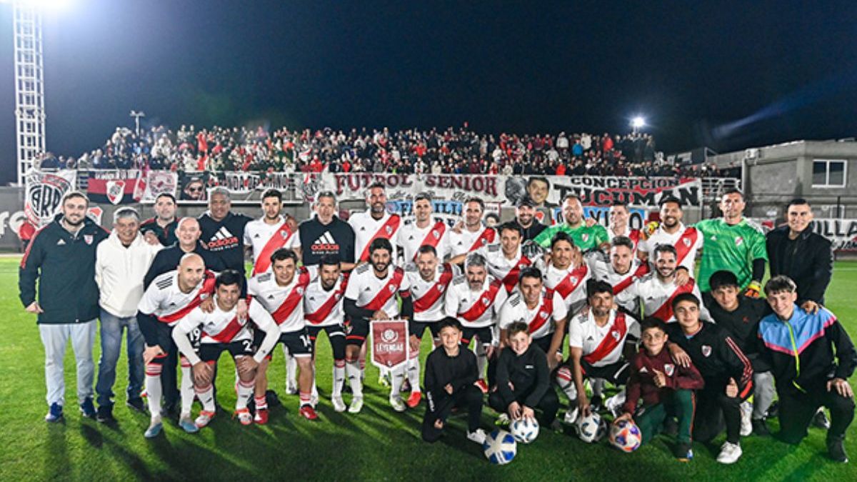 Cuál es el campeón que volvió a jugar en River Senior: Donde pueda ser útil