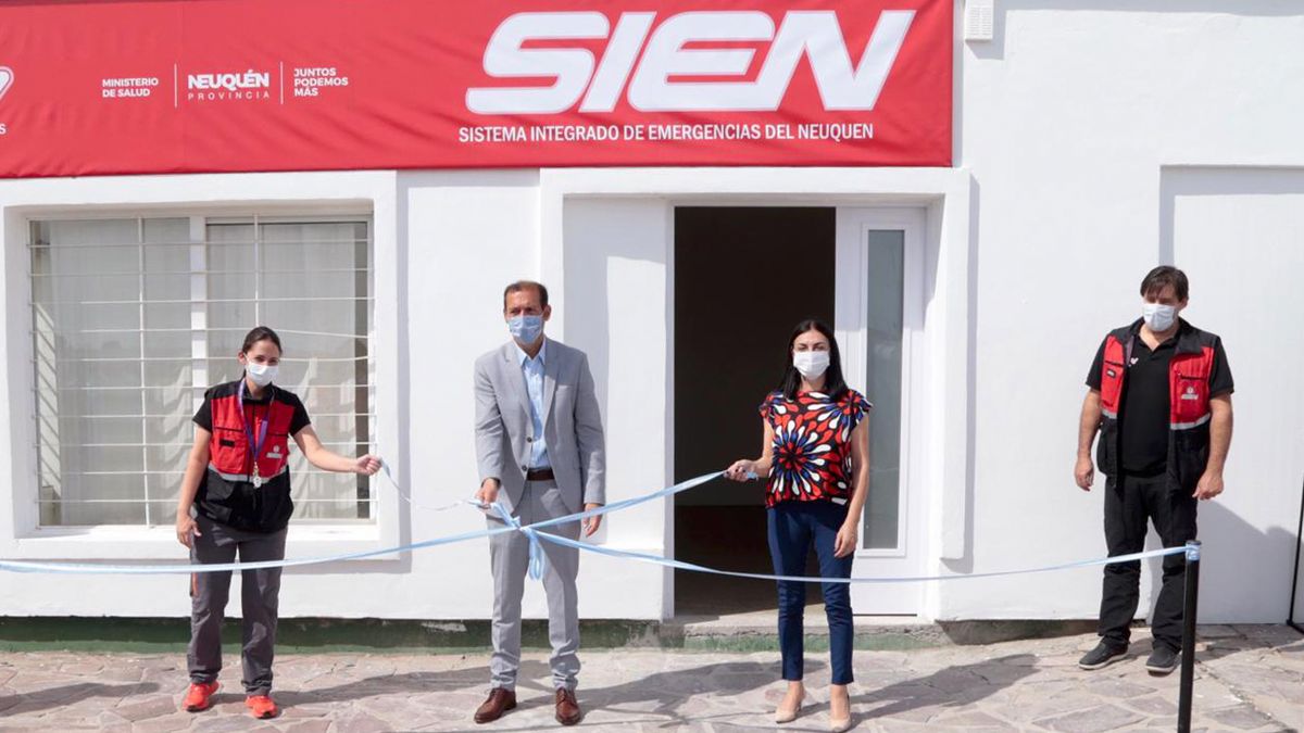 Inauguraron una nueva base del SIEN en el oeste de Neuquén