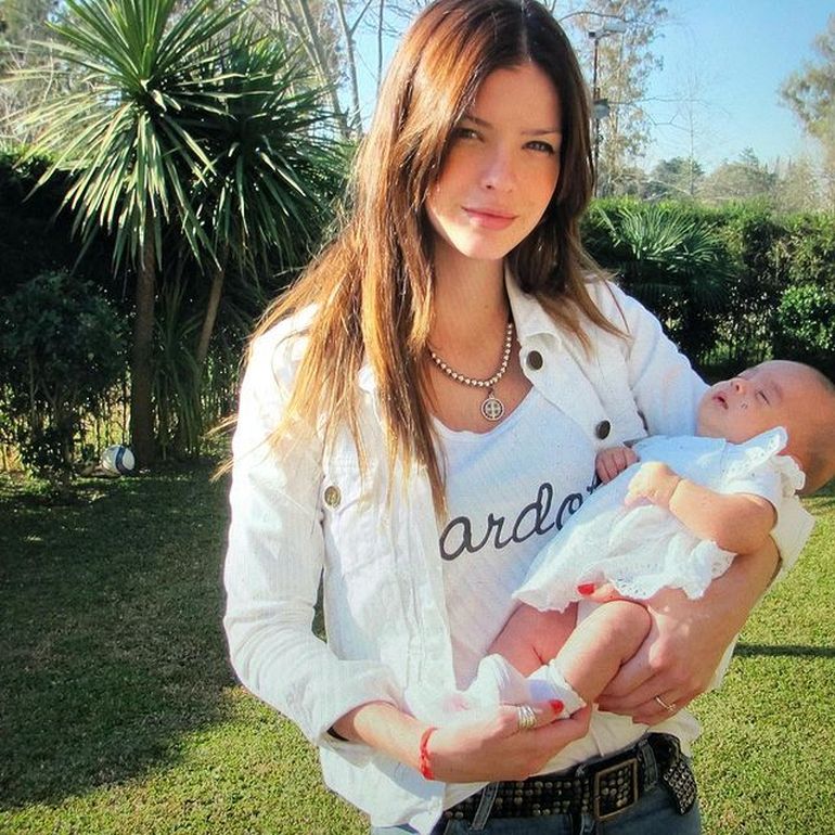 Las fotos que compartió la China Suárez por el cumpleaños de su hija Rufina