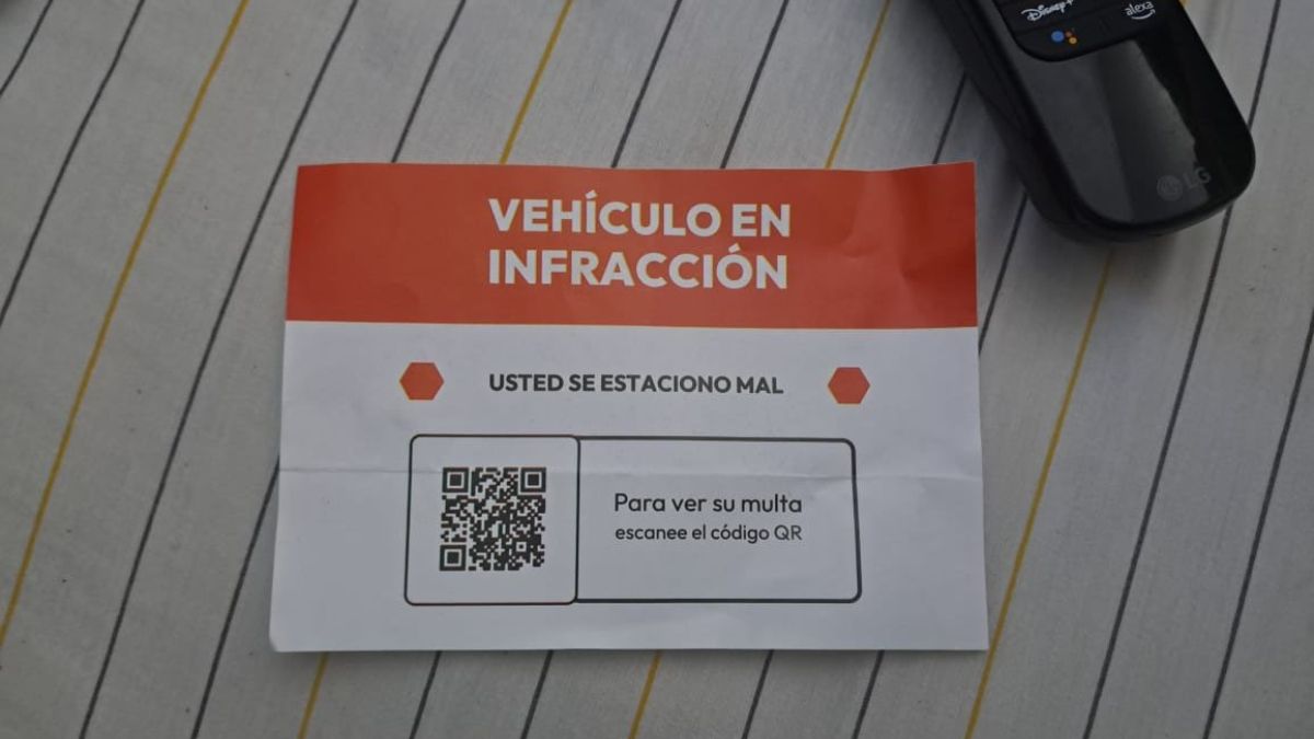 El código QR de una multa falsa que se hizo viral: qué se sabe en Neuquén