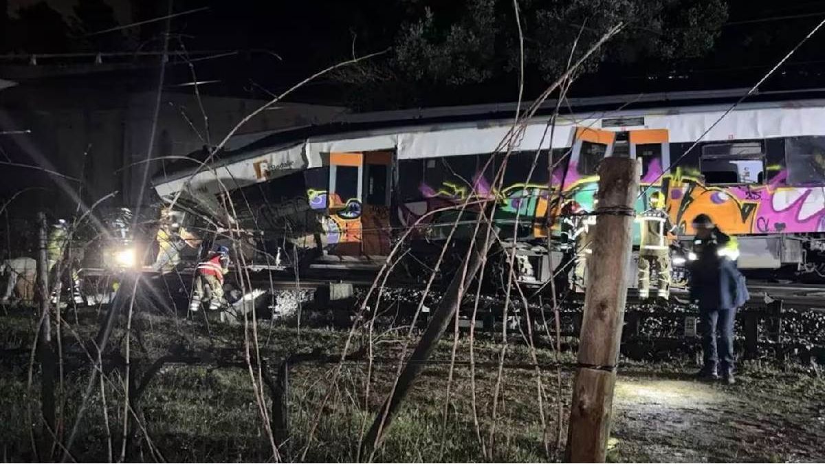 Un nuevo accidente de tren sacude a España: un muerto y 20 heridos