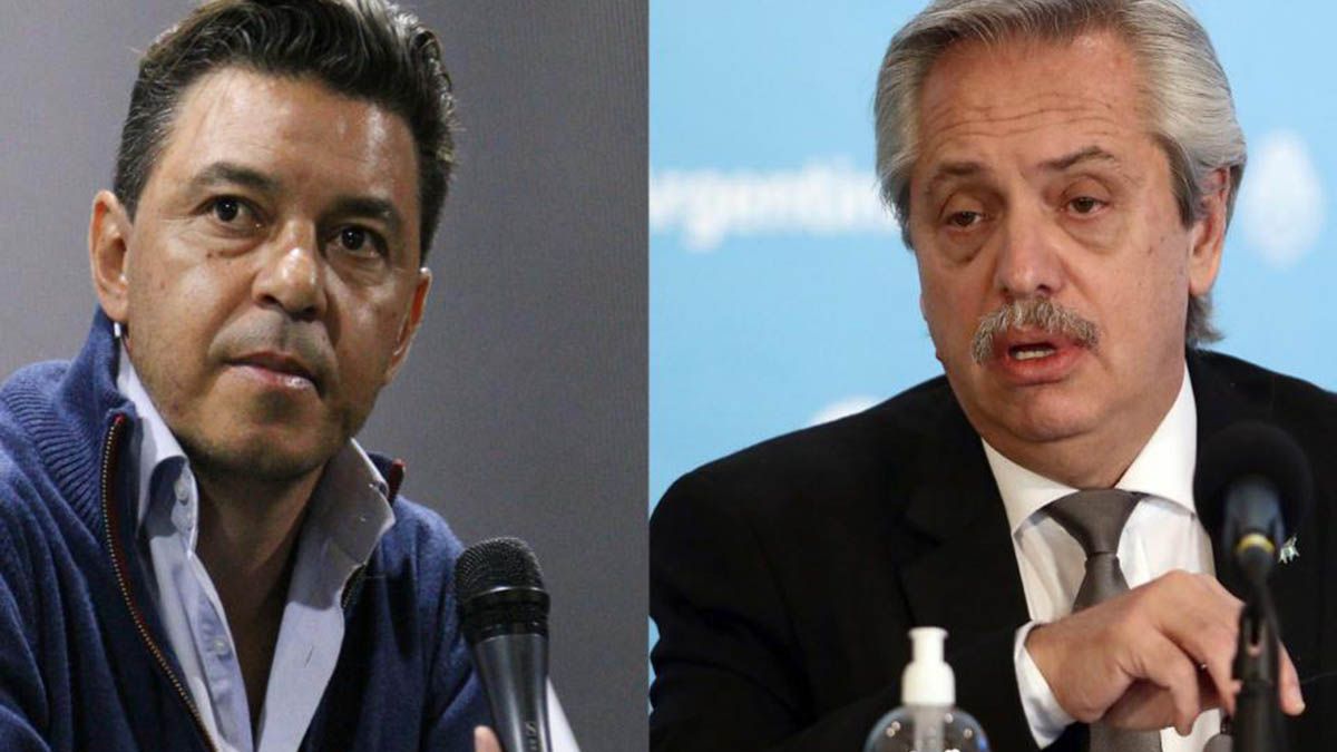 Alberto habló con Gallardo sobre la vuelta del fútbol