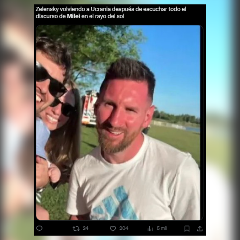 Los mejores memes de la asunción presidencial de Javier Milei