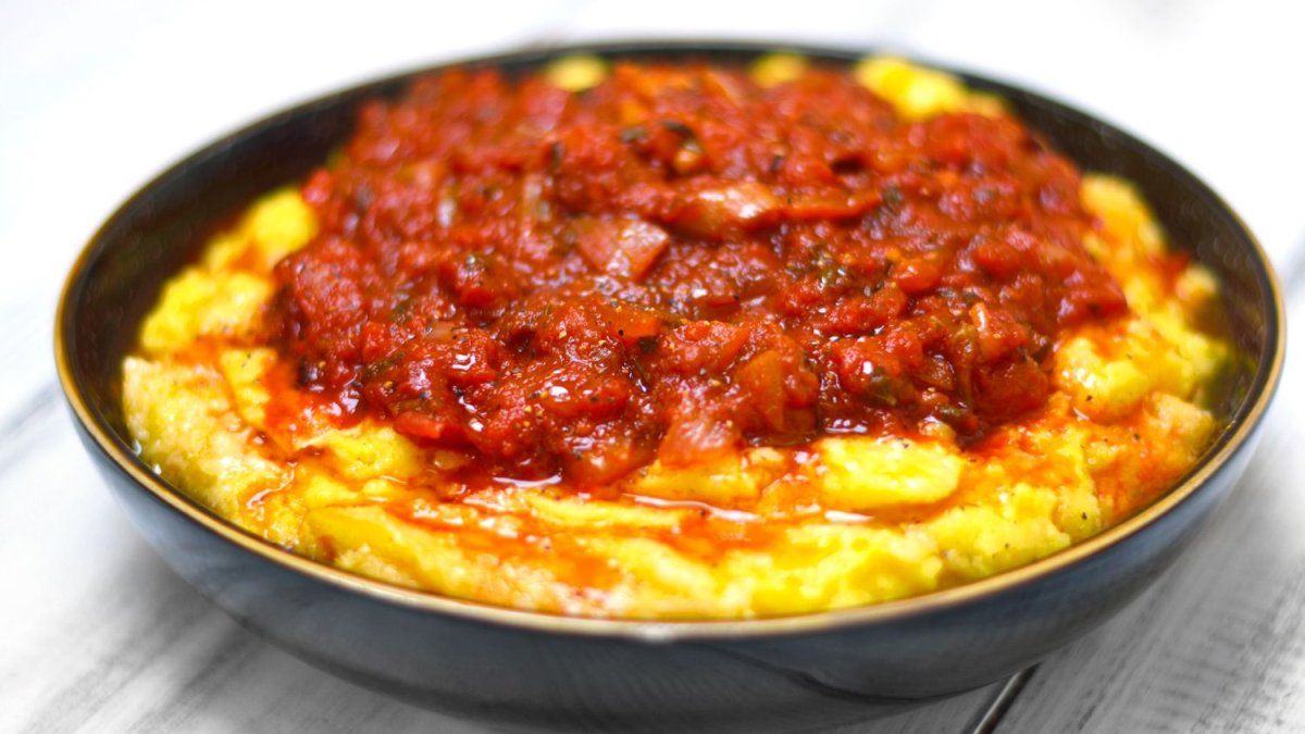 Receta: polenta con bolognesa al estilo Doña Petrona