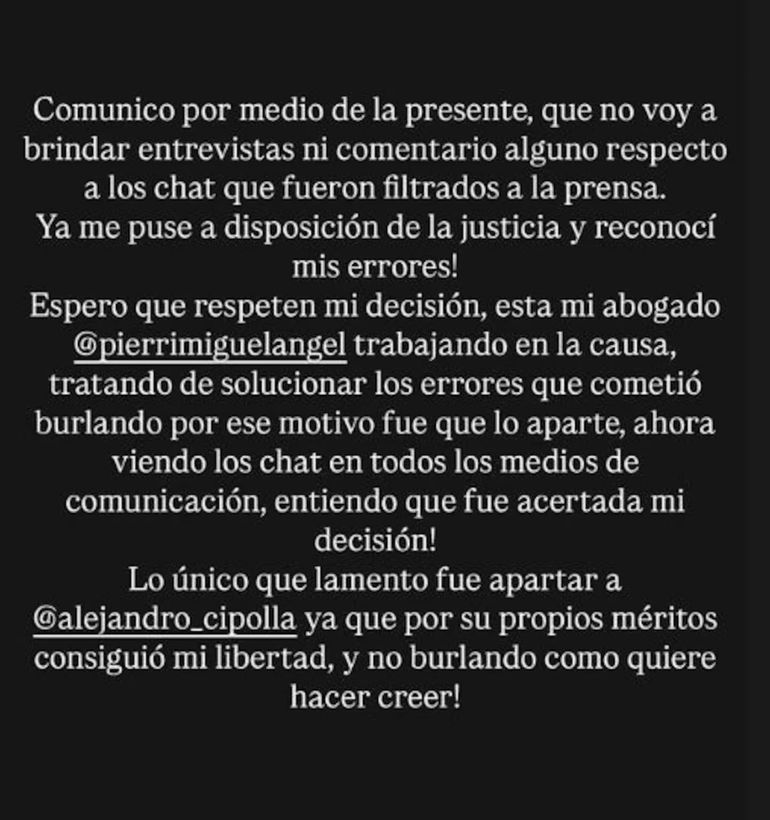 Los nuevos audios de More Rial antes de ir a robar que complican su causa