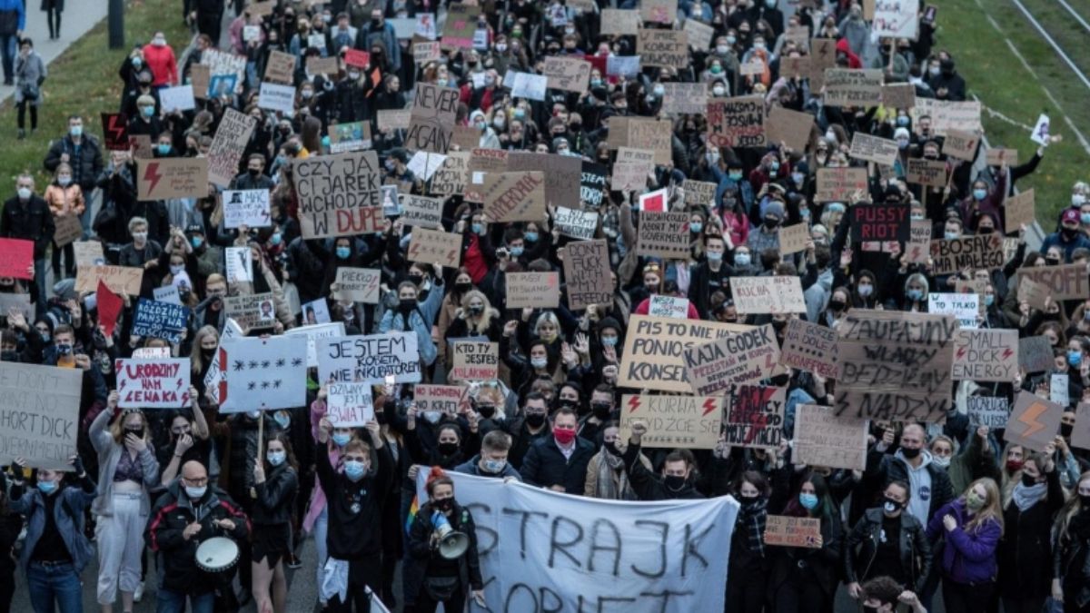 Prohibición Del Aborto En Polonia Se Intensifican Las Protestas