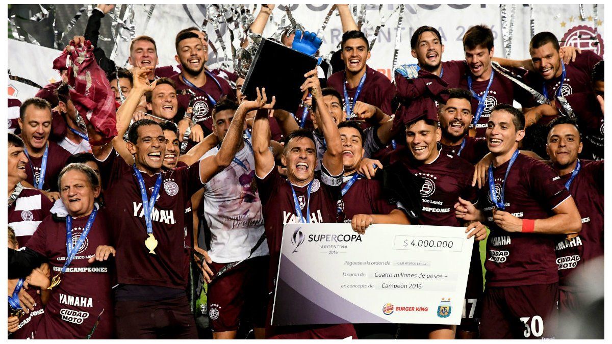 Lanús, un súper campeón a lo grande