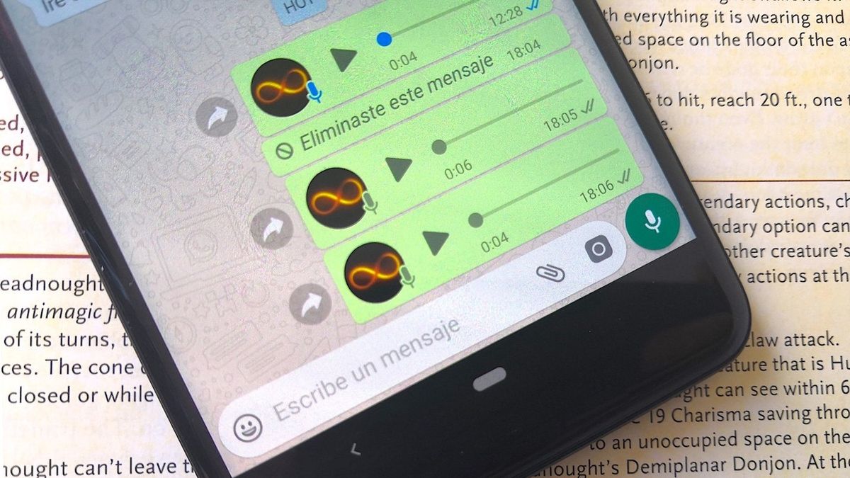 Esto es lo que significa que una persona siempre mande audios de ...