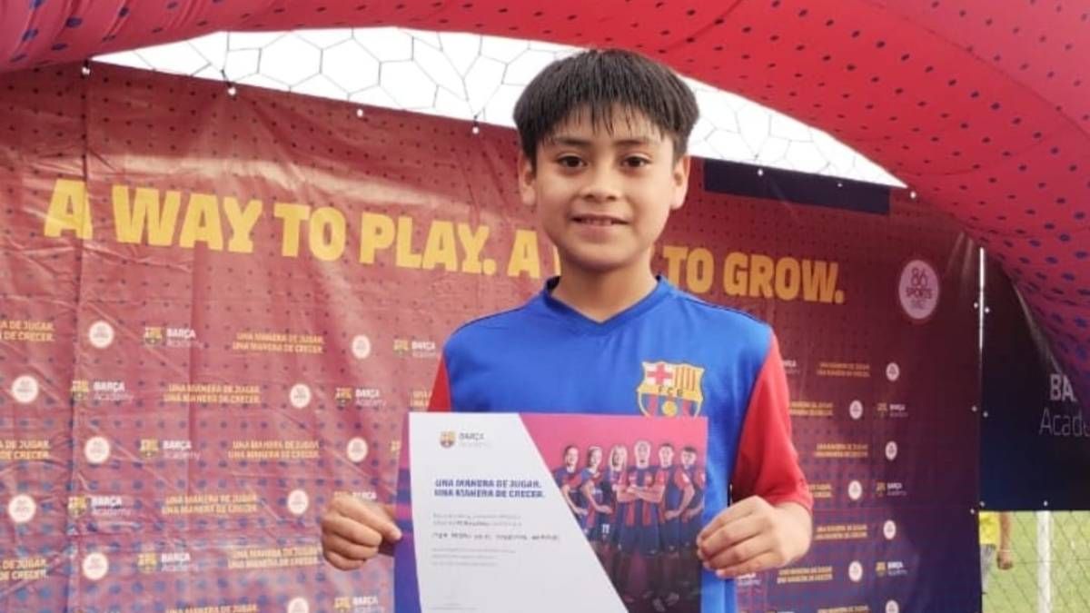 Tras los pasos de Leo Messi: un niño de Las Lajas fue convocado por el ...