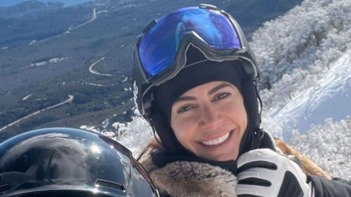 Las vacaciones de Juliana Awada en el cerro Catedral a puro lujo