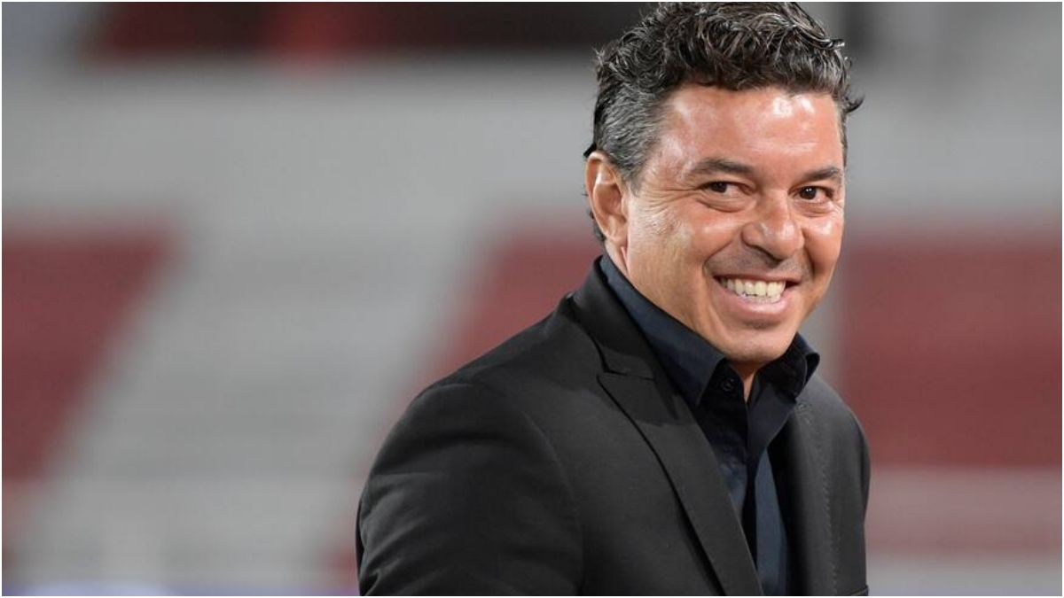 Así festejó Gallardo su primer triunfo grande en el Mundial de Clubes