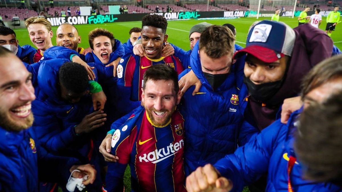 Messi: mirá la celebración que se hizo viral