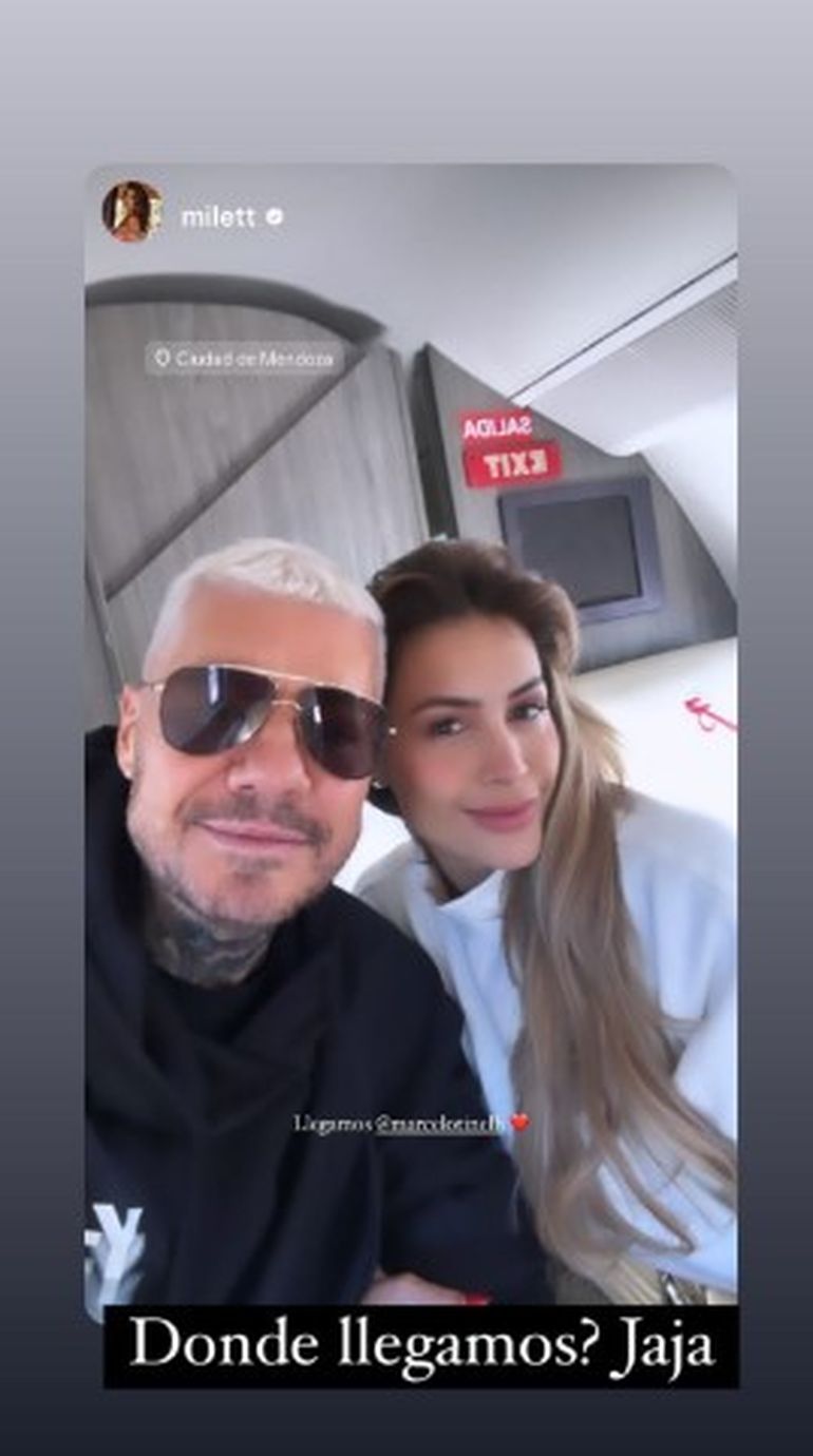 Las Fotos De Marcelo Tinelli Y Su Novia Milett En Su Viaje A Conocer
