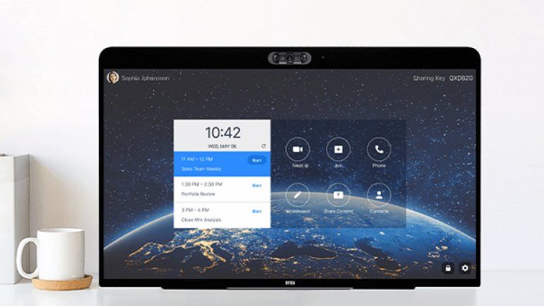 Zoom lanza un tablet de 27 pulgadas para videollamadas