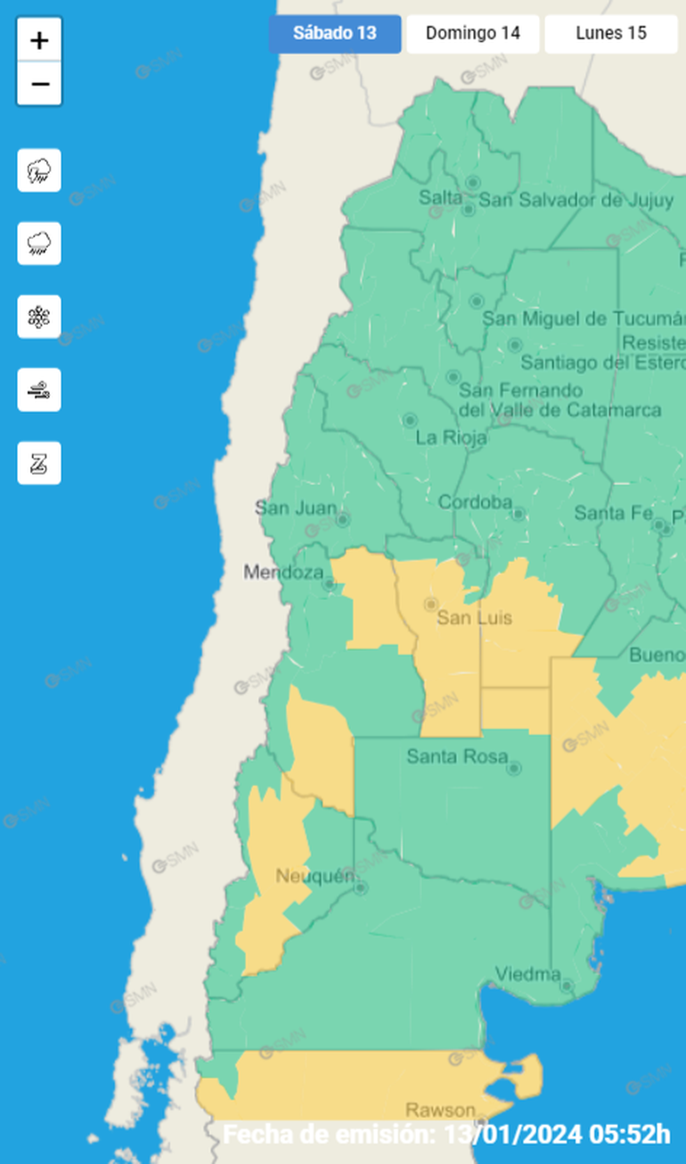 Este sábado vuelve el viento a Cipolletti
