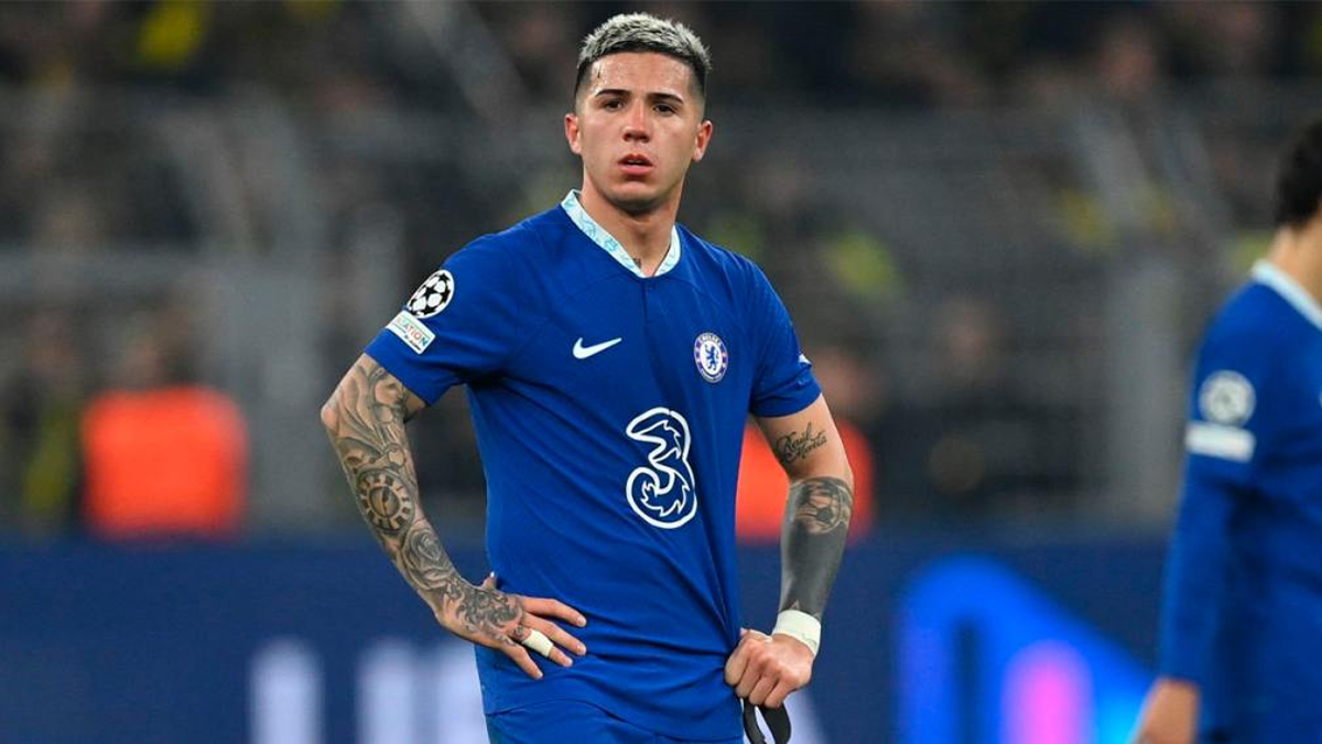 Buen partido de Enzo Fernández, pero con derrota